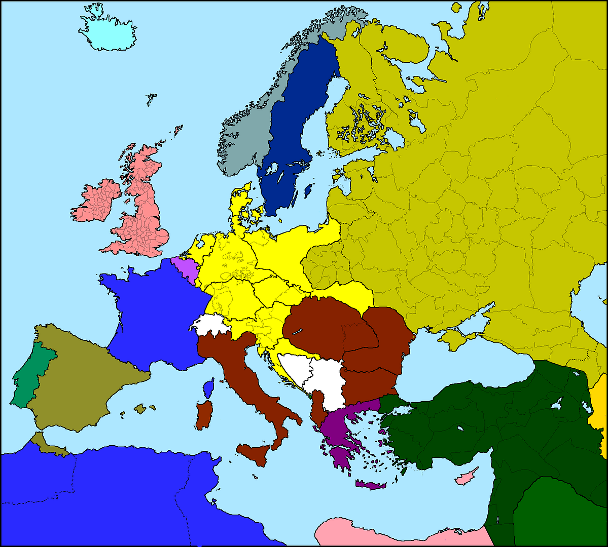 Alternate WW1 Map thread | Page 4 | alternatehistory.com Alternate WW1 Map thread | Page 4 | alternatehistory.com
