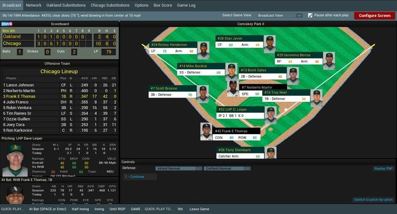 2D Modern view issue - OOTP Developments Forums
