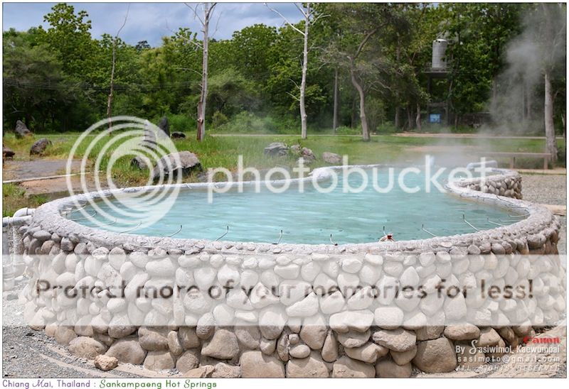 เที่ยว จ. เชียงใหม่ - น้ำพุร้อนสันกำแพง Sankhampang Hot Springs, Chiangmai