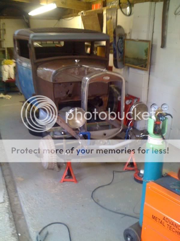 30 Model A grille shell on 28 body? | The H.A.M.B.