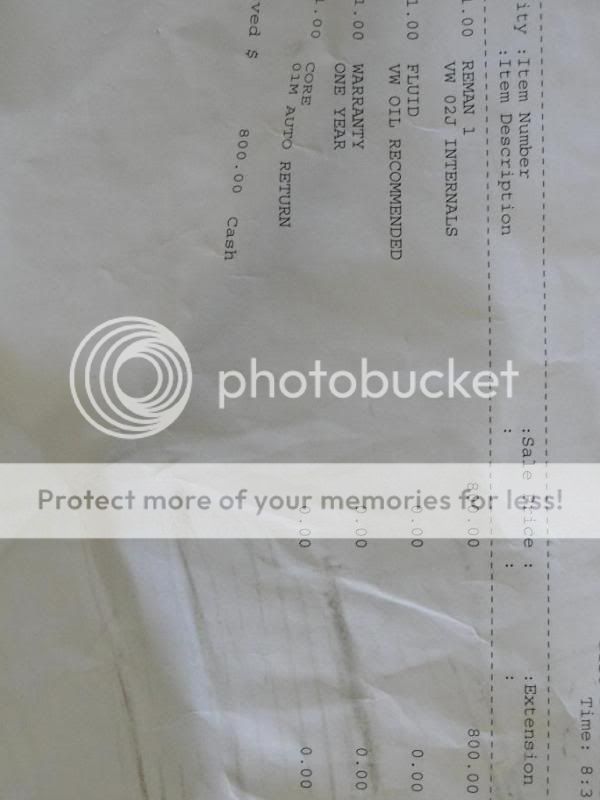 02J - 02A transmission | VW Vortex - Volkswagen Forum