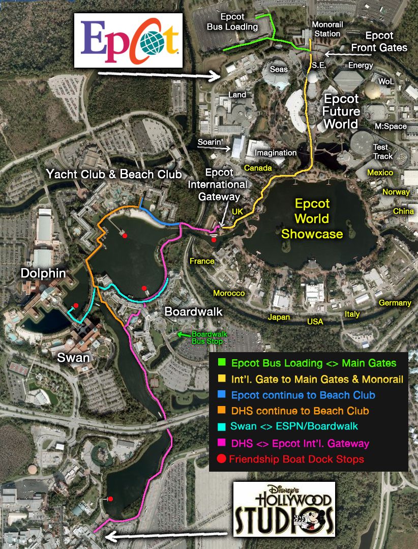 What's the best/fastest way to get from Hollywood Studios to Epcot? : r ...