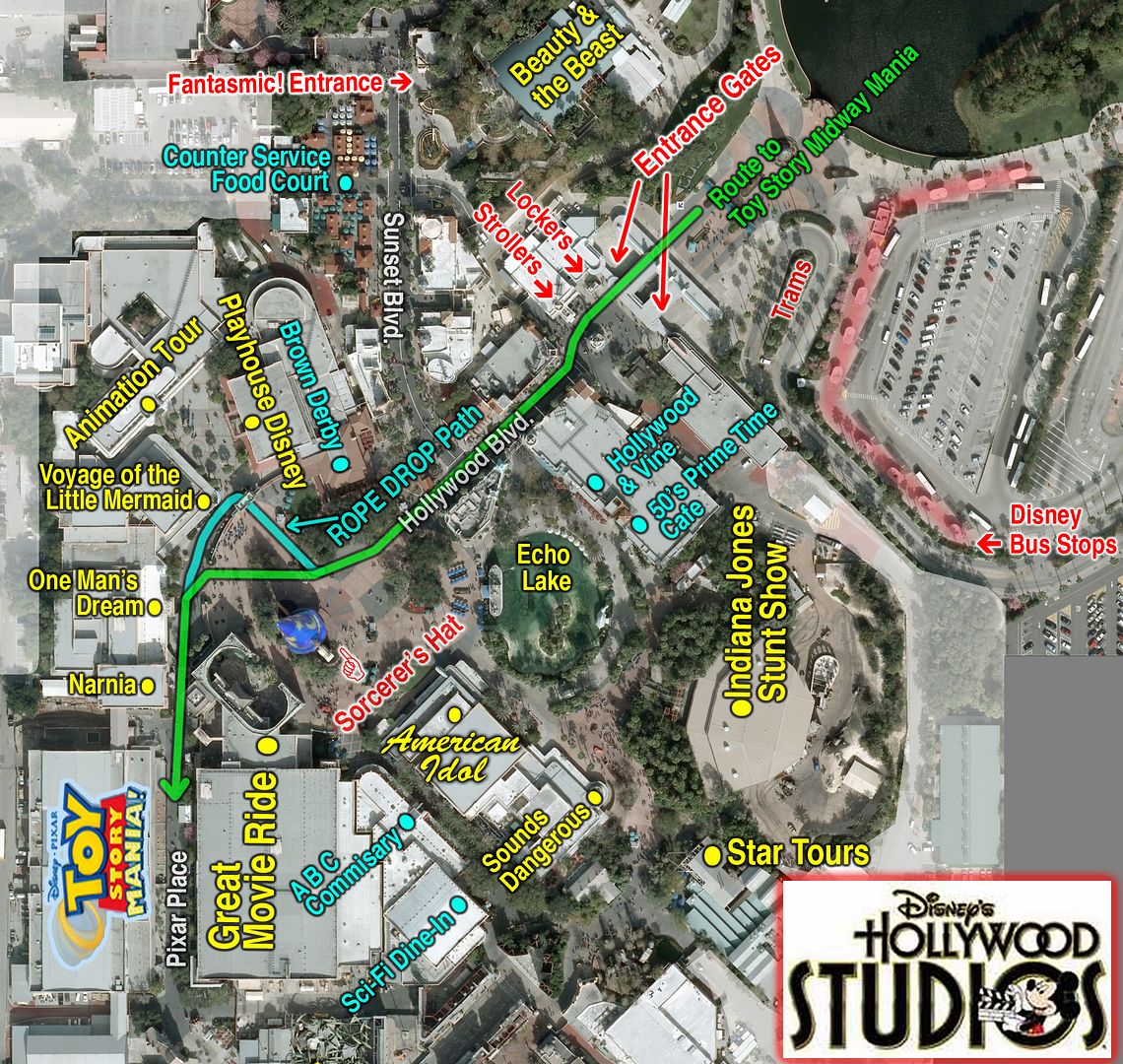 DHS TSM route map? | The DIS Disney Discussion Forums - DISboards.com