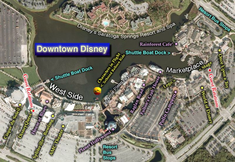 Bus Stops at Downtown Disney | The DIS Disney Discussion Forums ...