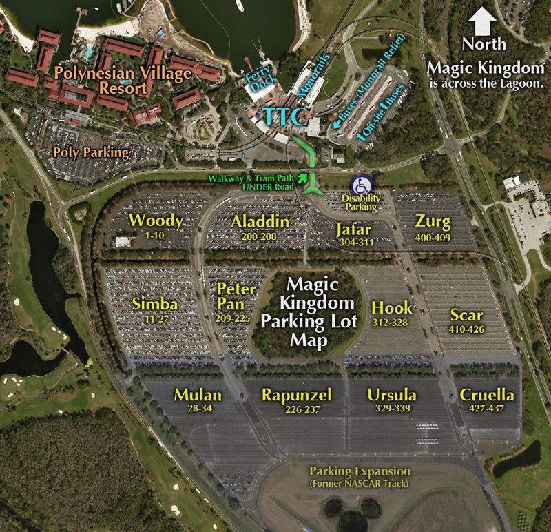 MAPS: by Robo. WDW places & how to get there. | DIS Disney Discussion ...