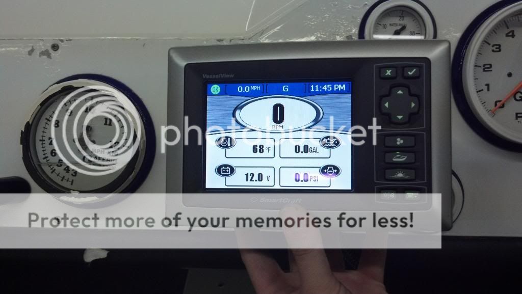 Smartcraft Vessel View with 2001 300x’s Install