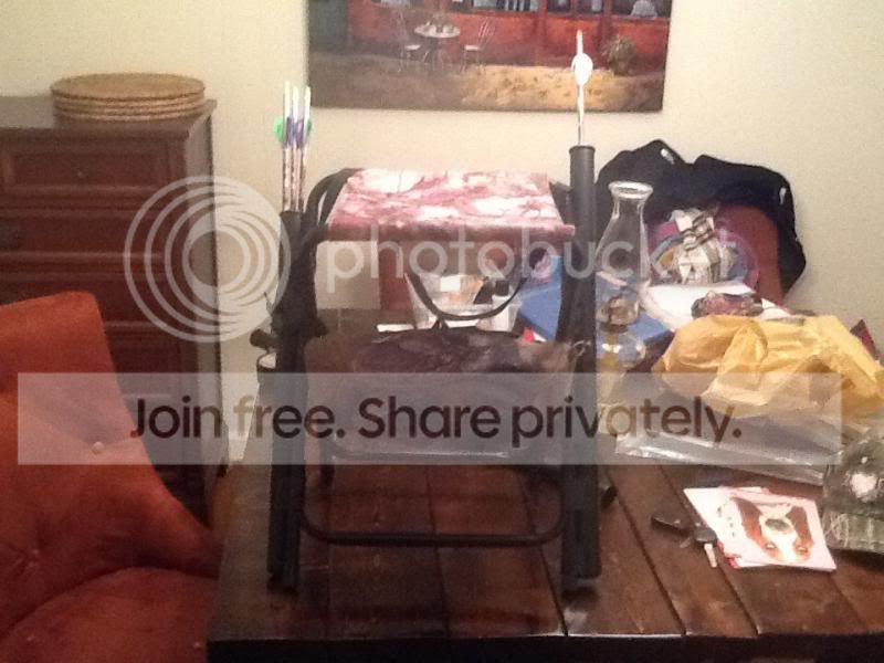 My take on a DIY "3D stool" | Archery Talk Forum