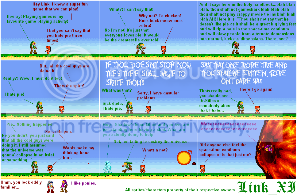 ZU Sprite Comic Contest- Round 2 - Creative Corner - Zelda Universe Forums