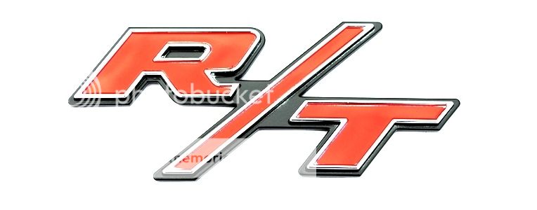 Chrysler Dodge R/T Road/Track Chrome Badge Emblem Grill Logo Sticker | eBay