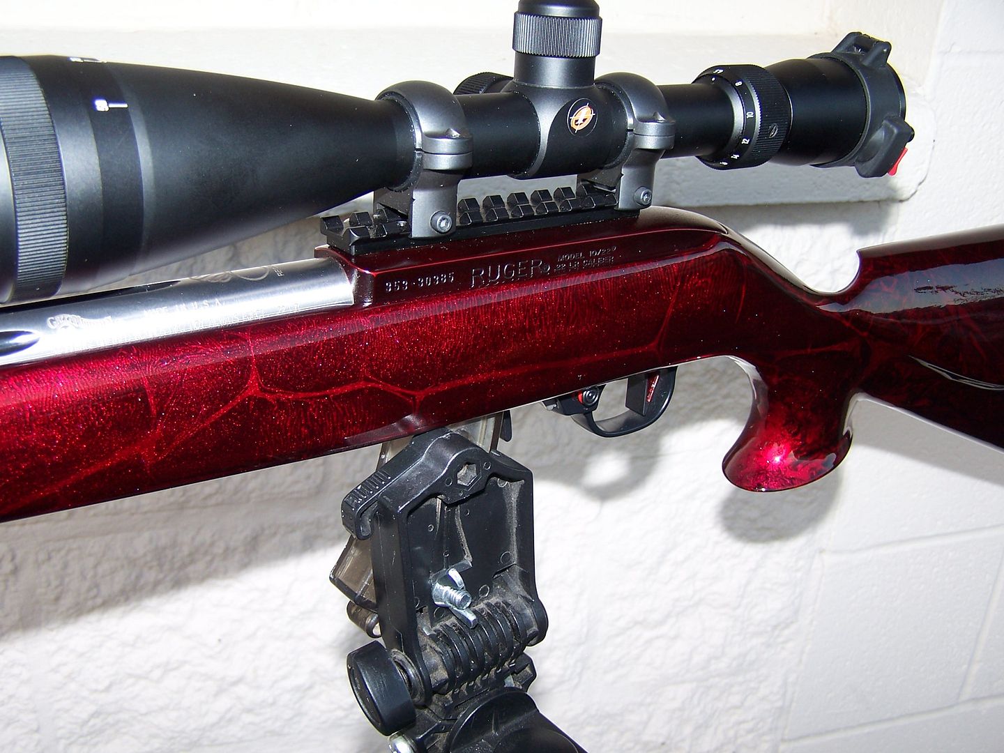 scope bases for the Ruger LVT 10/22 | Rimfire Central Firearm Forum