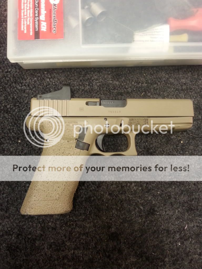 Working on a customized RMR'd Glock 20 | Ruger Forum